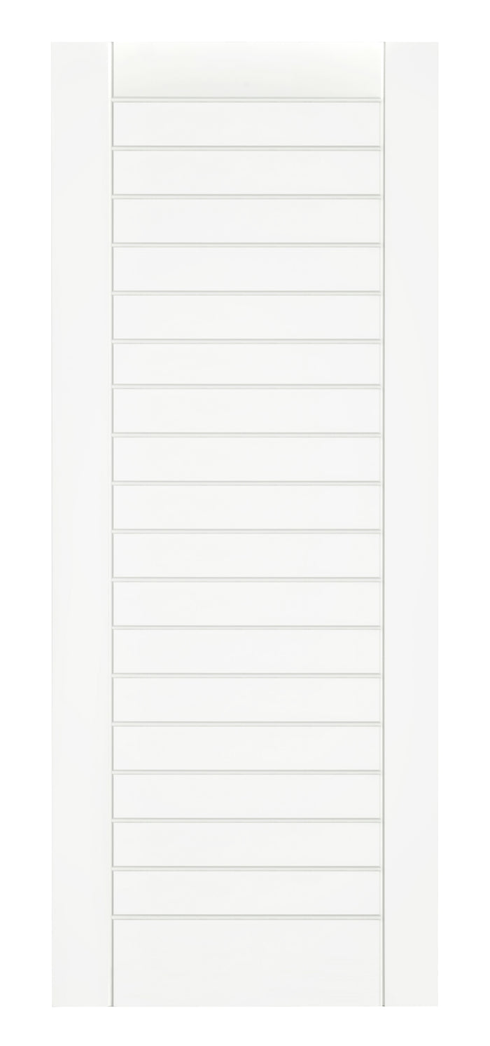 ELBA Horizontal Slatted Grooved Panel Interior Door – Easy Barn