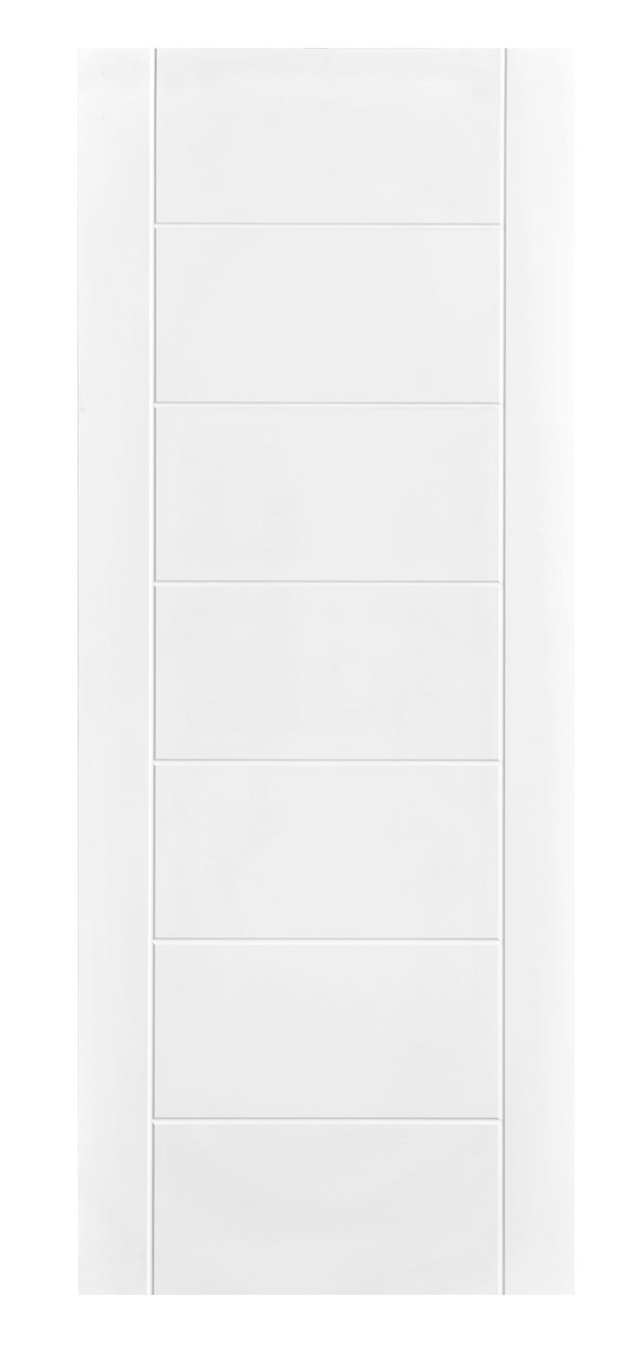 PALERMO 7 Panel Horizontal Grooved Panel Interior Door – Easy Barn